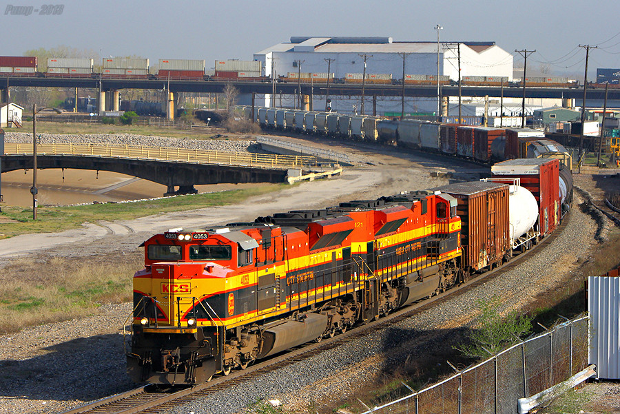 Southbound KCS Manifest Train